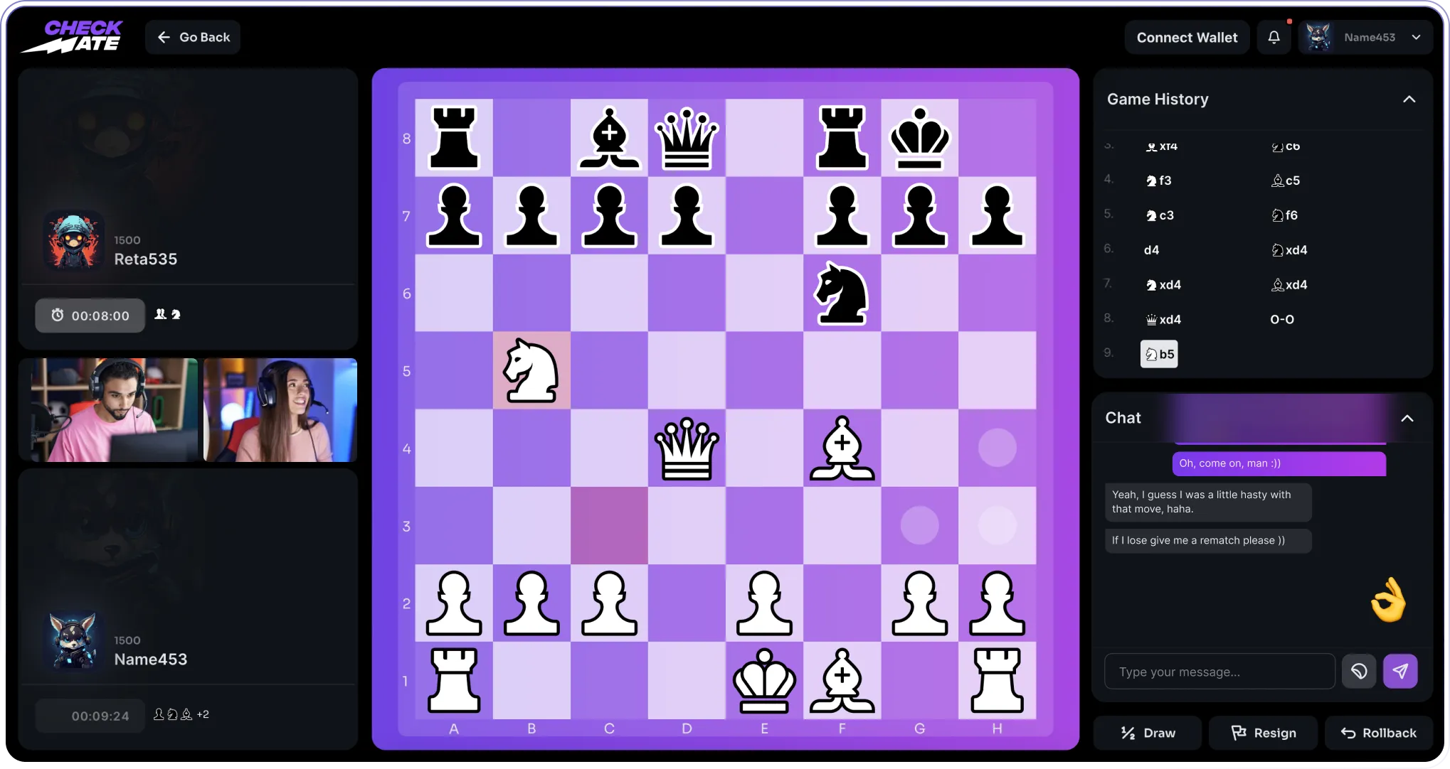 Checkmate: Next-Gen Online Chess Platform